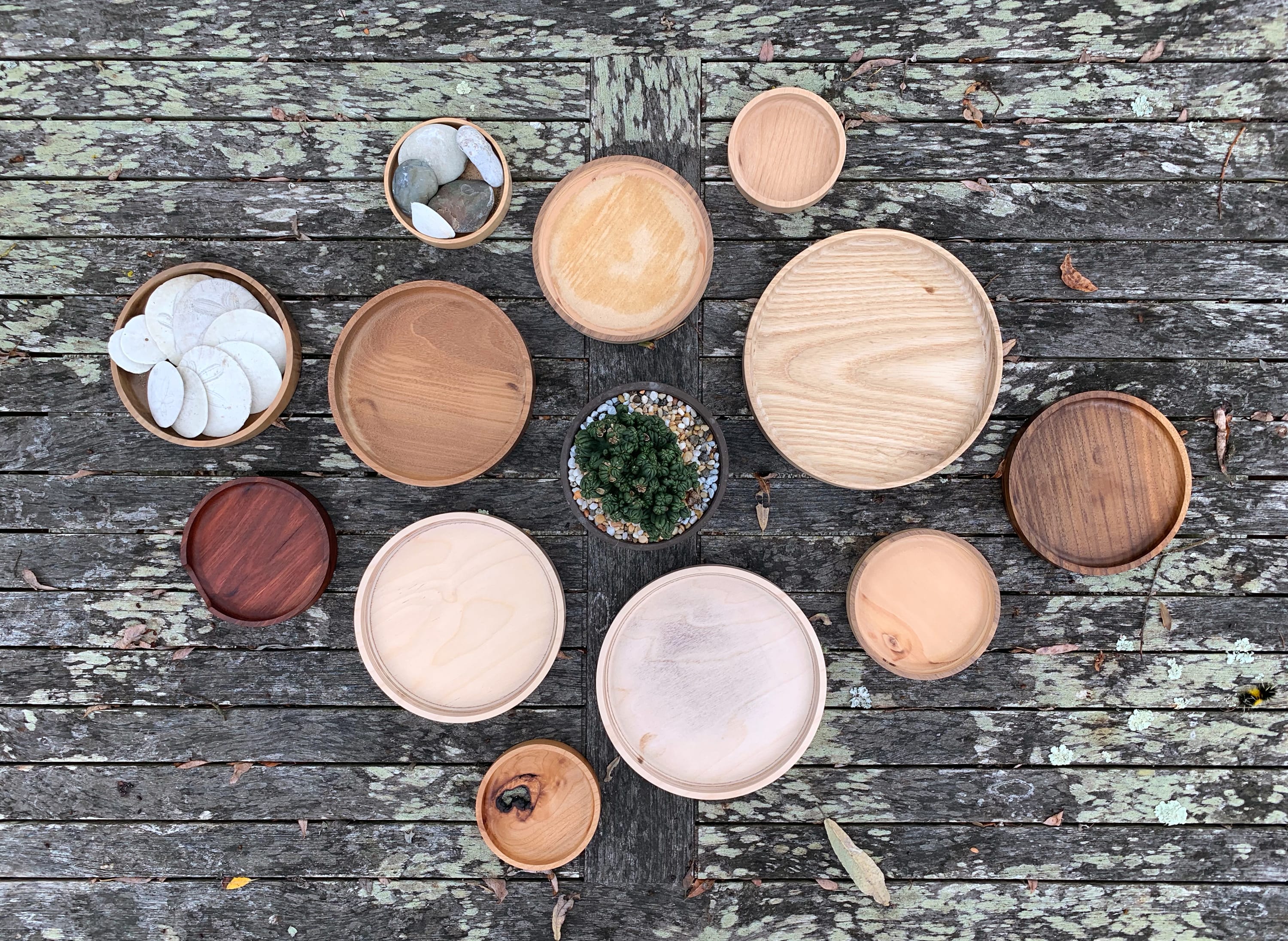 Wooden dishes